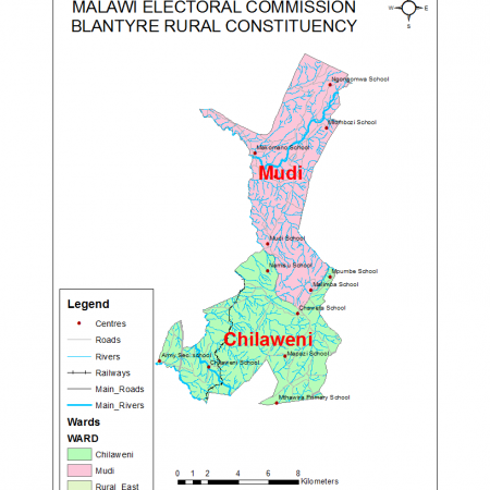 Maps – Constituency – Southern Region – Malawi Electoral Commission